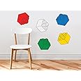 Amazon.com: Sunny Decals 3D Building Block Wall Decal - Set of 5 ...