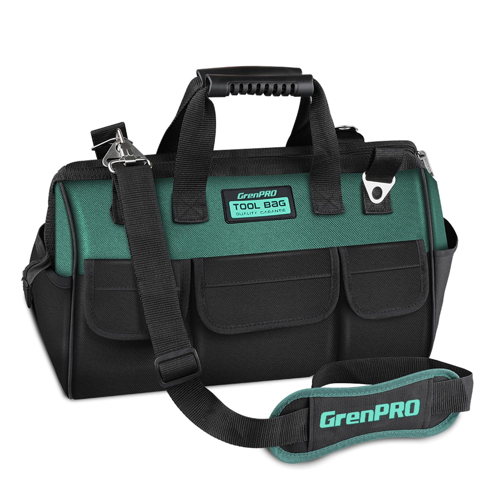 Mua 16" Tool Bag,Large Heavy Duty Tool Bags, Wide Mouth Tool Bag ...