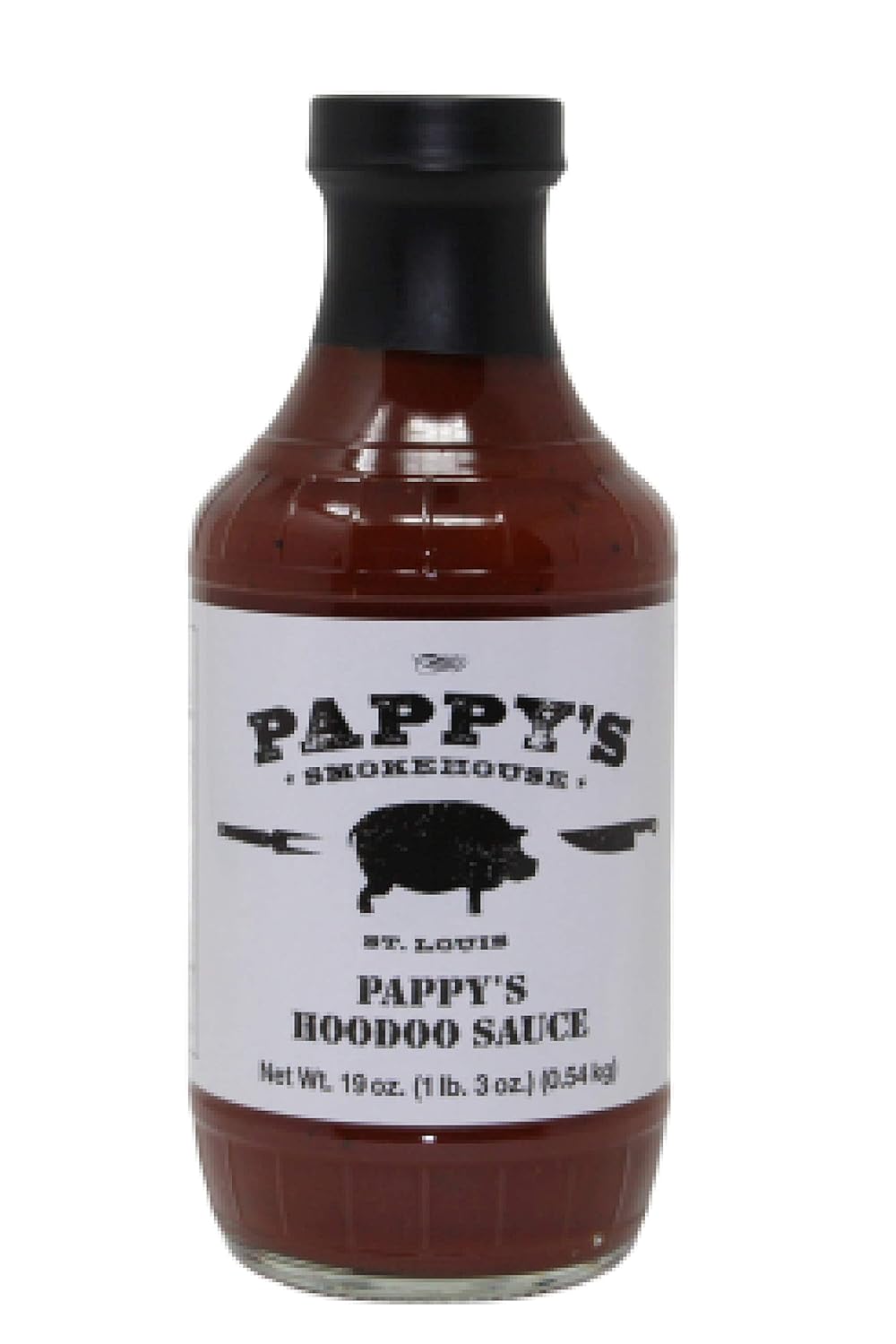 Amazon.com : Pappys Smokehouse Hoodoo BBQ Sauce, 19 Ounce, Memphis ...