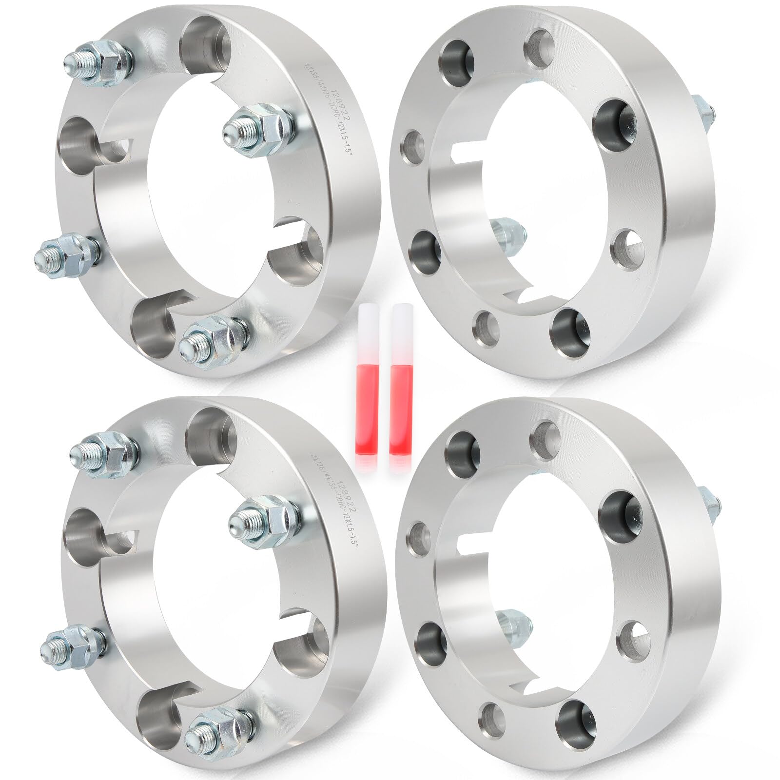ECCPP 4x136 to 4x136 Wheel Spacers 1.5 inch 4 lug Fit for Honda ...