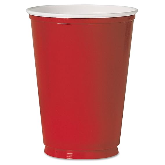 Solo Red American Party Cups 10oz / 285ml - Set of 50 | Red Cups ...