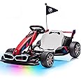 Amazon.com: Wanan 36V Electric Go Kart with Adjustable Seat, Licensed ...
