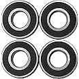 Amazon.com: 4pcs Bearings for Craftsman Poulan Husqvarna 110485X ...