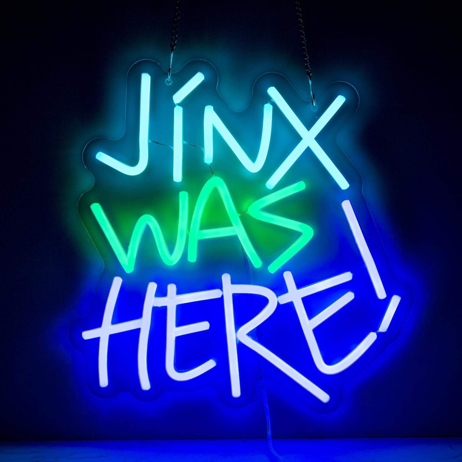 Mua Jinx Was Here Neon Sign, Neon Signs for Wall Decor, Dimmable Led ...