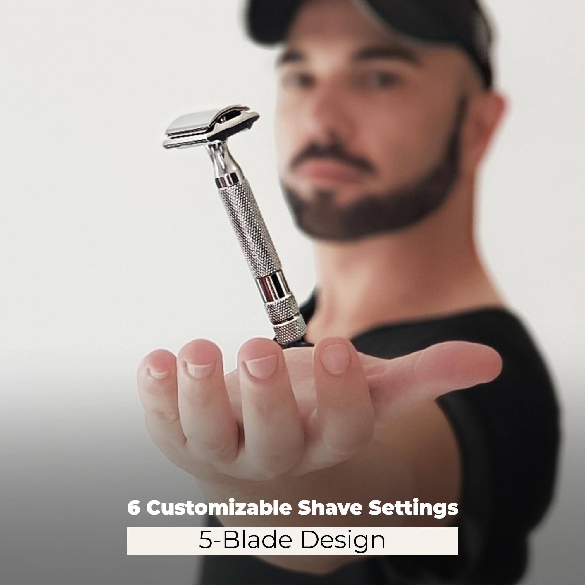 Mua ROCKWELL RAZORS 6C White Chrome Safety Razor for Sensitive Skin ...