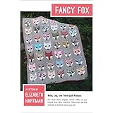 Amazon.com: Elizabeth Hartman Fancy Fox Quilt Kit Kona Cotton Solids ...