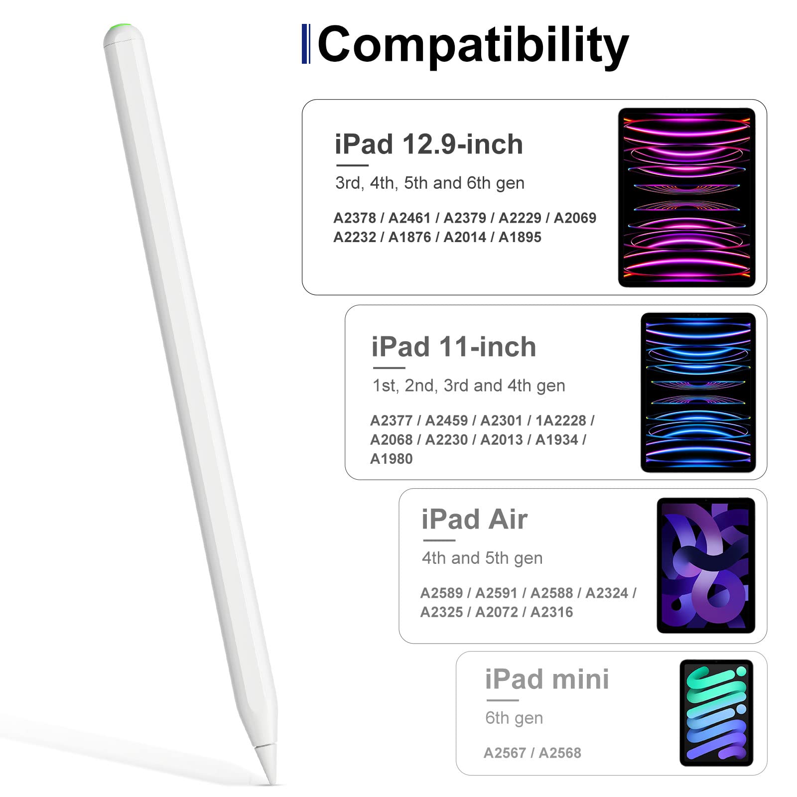 Mua Apple Pencil, Wireless Rechargeable + Type-C Rechargeable, 2nd ...