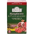 Amazon.com : Ahmad Raspberry & Pomegranate Flavoured Green Tea with ...
