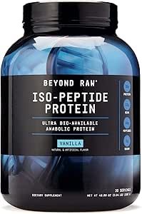 Amazon.com: Beyond Raw ISO-Peptide Anabolic Protein Powder | Vanilla ...