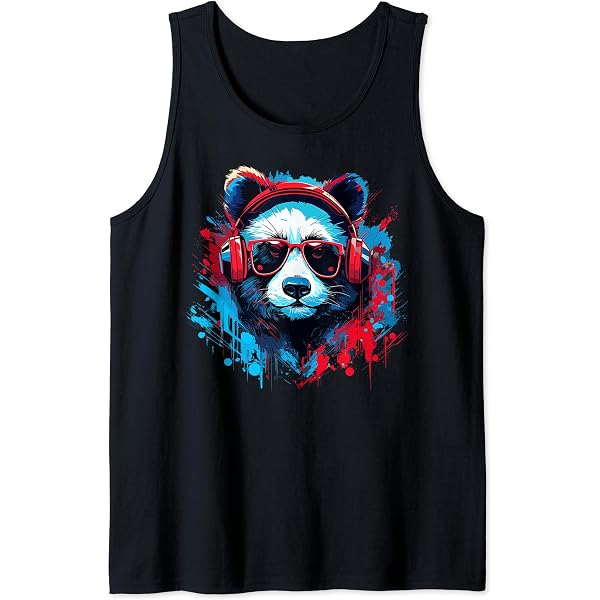 Rave Party Tank Top Ghost Trippy Vaporwave Tank Top | EDM Rave Music ...