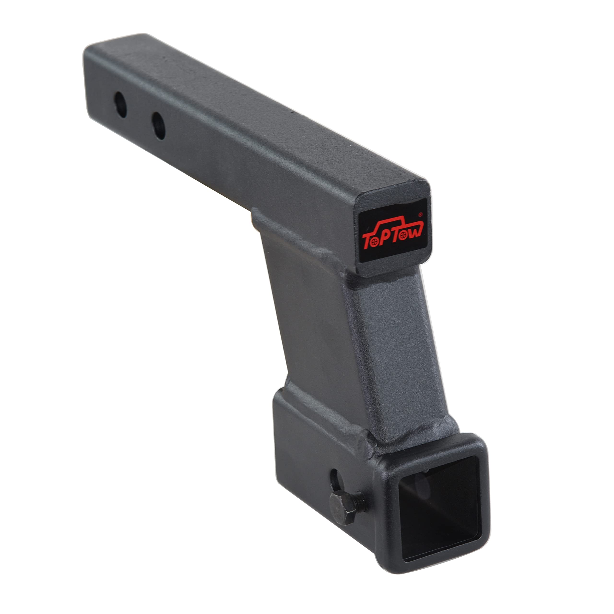 TOPTOW Trailer Hitch Extender Adapter with 6-inch Riser/Drop, 2 ...