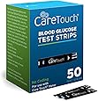 Amazon.com: Care Touch Blood Glucose Test Strips (50 Count) for Use ...