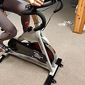 Amazon.com : SNODE Indoor Cycling Exercise Bike Trainer With 35lbs ...
