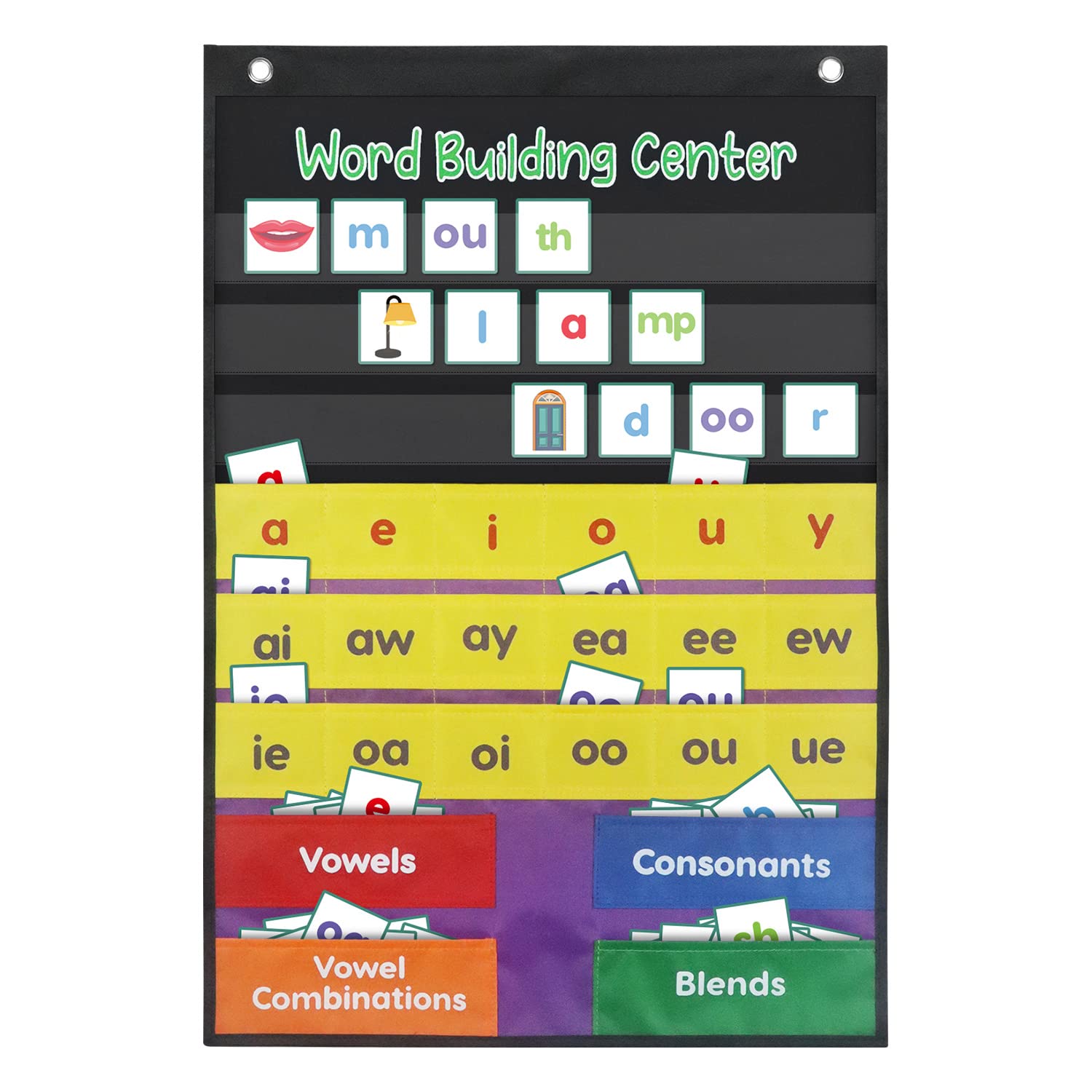 Mua Boczif Word Building Center Pocket Chart for Educational Preschool ...