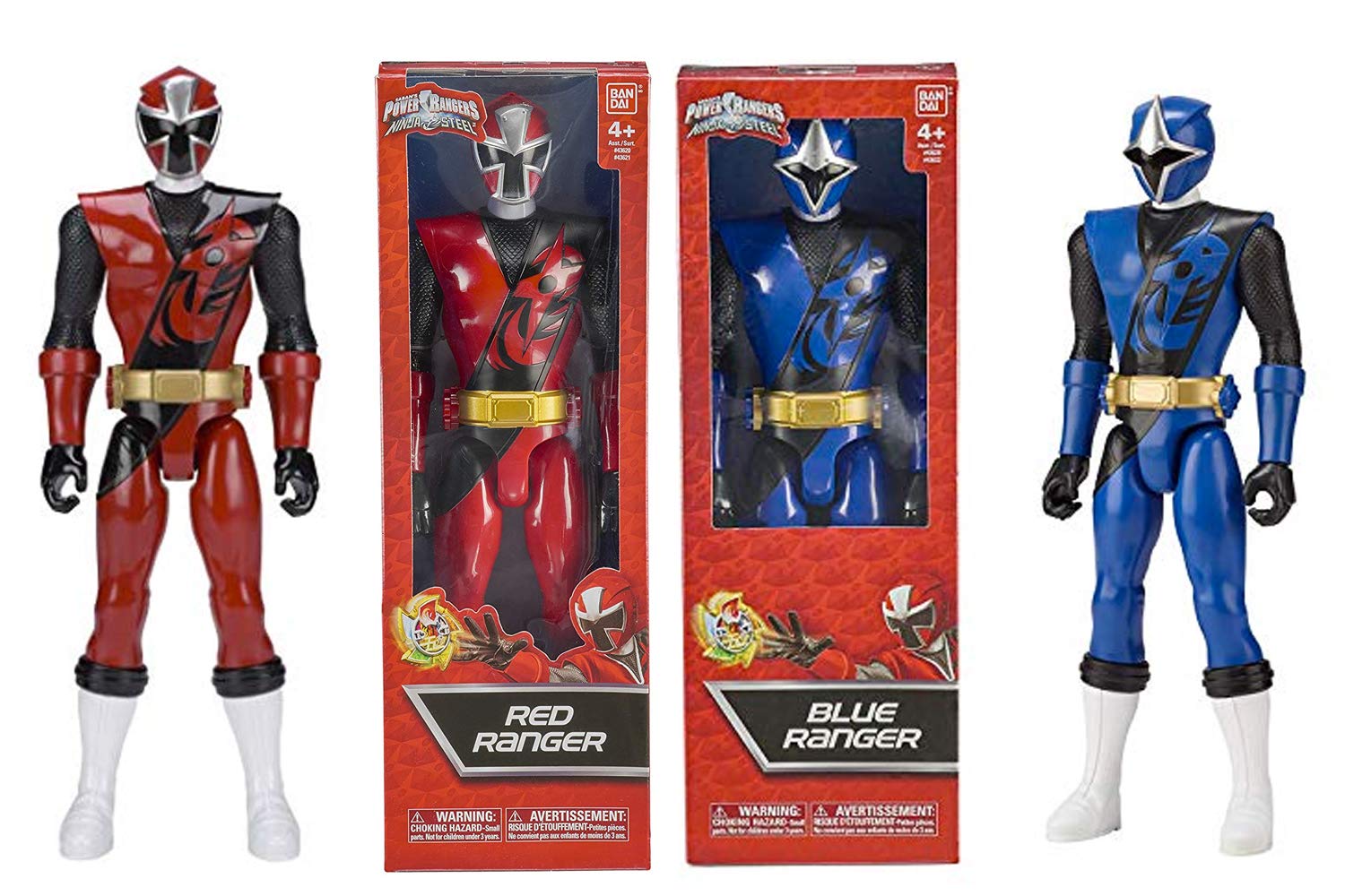 Power Rangers Bandai – 43620 Ninja Steel – Gold Ranger – 30cm ...