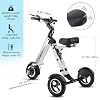 TopMate ES32 Electric Scooter 3 Wheels Foldable Trike with Seat for ...