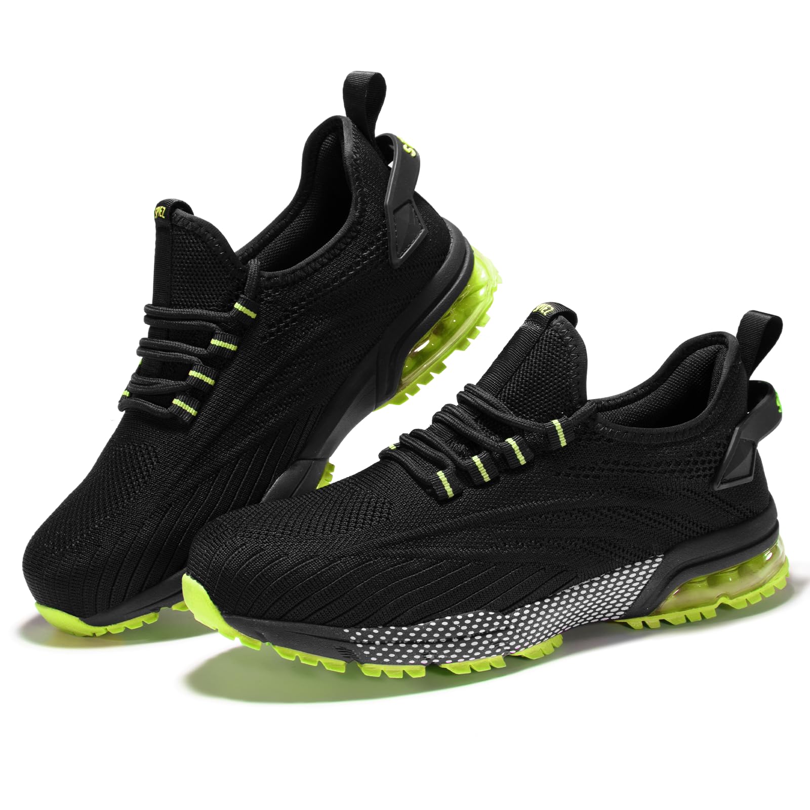 SPIEZ Safety Shoes for Men Women, Air Cushion Composite Toe Work Shoes ...