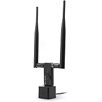 Amazon.com: Panda Wireless PAU09 N600 Dual Band (2.4GHz and 5GHz ...