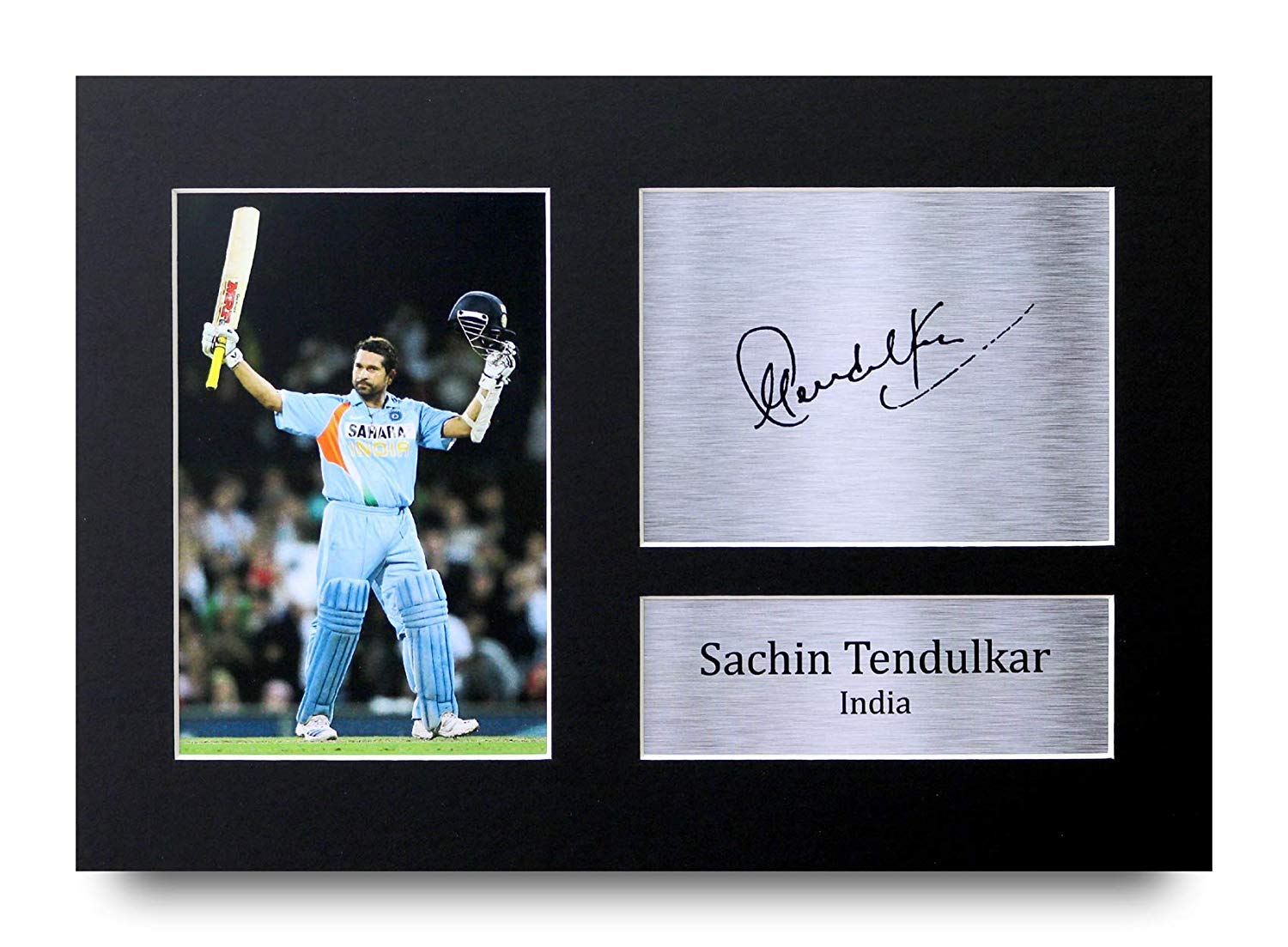 HWC Trading Sachin Tendulkar Signed A4 Printed Autograph India Cricket ...