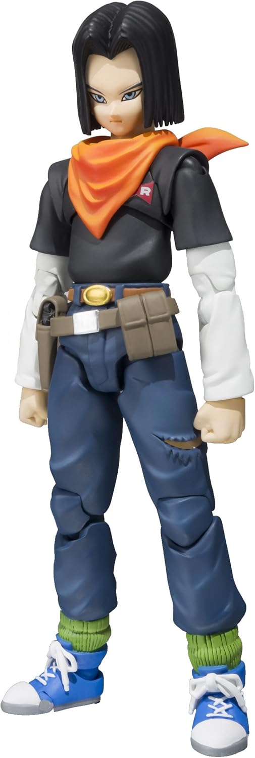 Bandai Tamashii Nations S.H. Figuarts Android 17 Dragon Ball Z Action ...