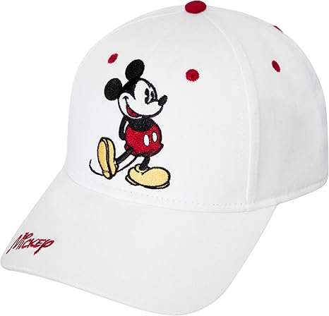 Mickey Mouse Classic Pose Cap Adjustable Baseball Hat : Amazon.co.uk ...