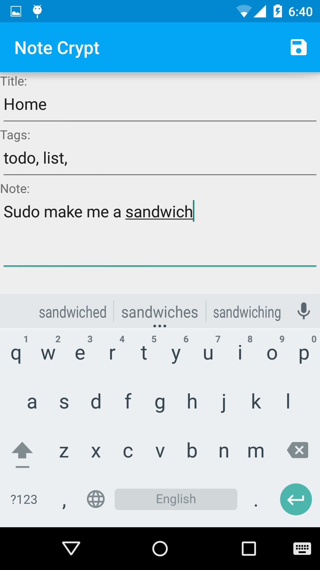 Note Crypt Safe with Password:Amazon.com:Appstore for Android