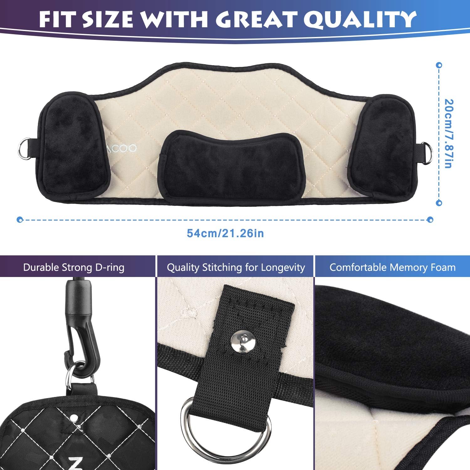 Hammock for Neck, NOUVCOO Durable Portable Head Hammock to Reduce Neck ...