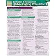 Evaluation & Management (E/M) Coding Calculator QuickStudy Laminated ...