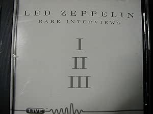 Led Zeppelin - Led Zeppelin Rare Interviews I II III | Amazon.com.au ...