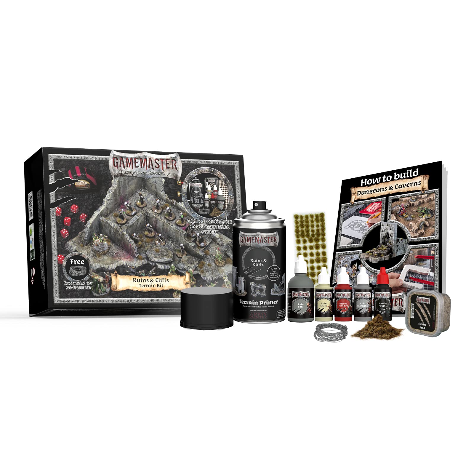Mua The Army Painter GameMaster Terrain Kit Ruins & Cliffs, 5 Paints, 1 ...