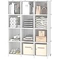 Amazon.com: AWTATOS Cube Storage Closet Organizer 12 Cube Storage ...