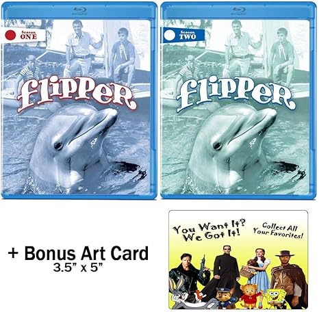 Flipper: TV Series Complete Seasons 1-2 Blu-ray Collection + Bonus Art ...