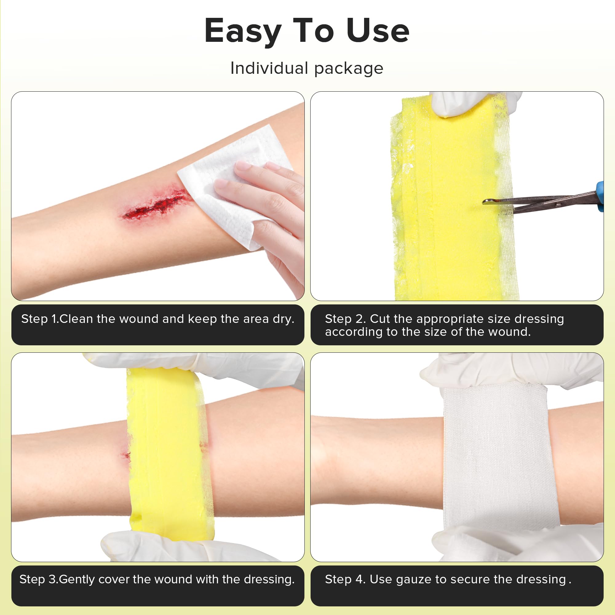 Mua Medical Xeroform Petrolatum Dressing Patch 5"x9", Non-Adherent ...