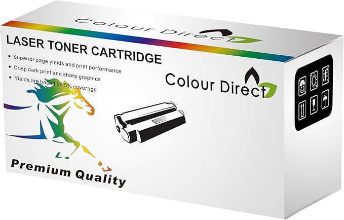 Noir Colour Direct Compatible Laser Cartouche Toner Rempthecer Pour ...