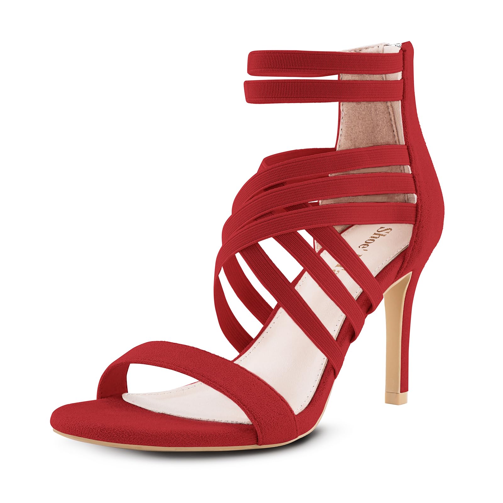 Shoe'N Tale Stiletto High Heels for Women Gladiator Sexy Multiple ...