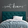 Amazon.com: Sweet Dreams Metal Wall Art, Metal Words Wall Decor, Set of ...