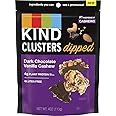 Amazon.com: KIND Snack Clusters Dipped, Dark Chocolate Vanilla Cashew ...