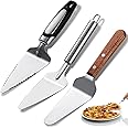 Amazon.com | 3 Pieces Pie Server Set Stainless Steel Pie Spatula ...