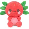 Amazon.com: Cuddle Barn PlushGoals - Lil Series Blueberry Axolotl ...