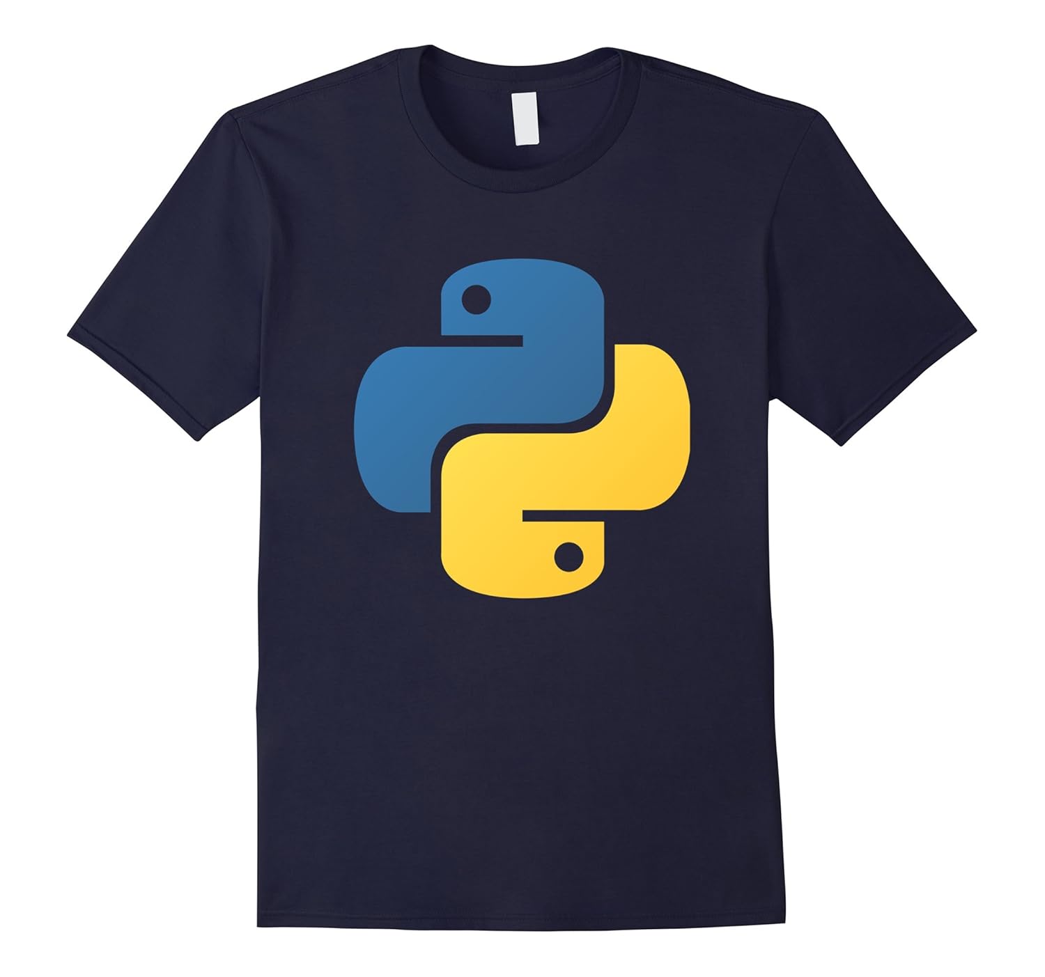 Python Programming Language Software Official Logo T-Shirt-TH – TEEHELEN