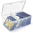 Amazon.com: Toploads Storage Box,Trading Card Storage Box with Dividers ...
