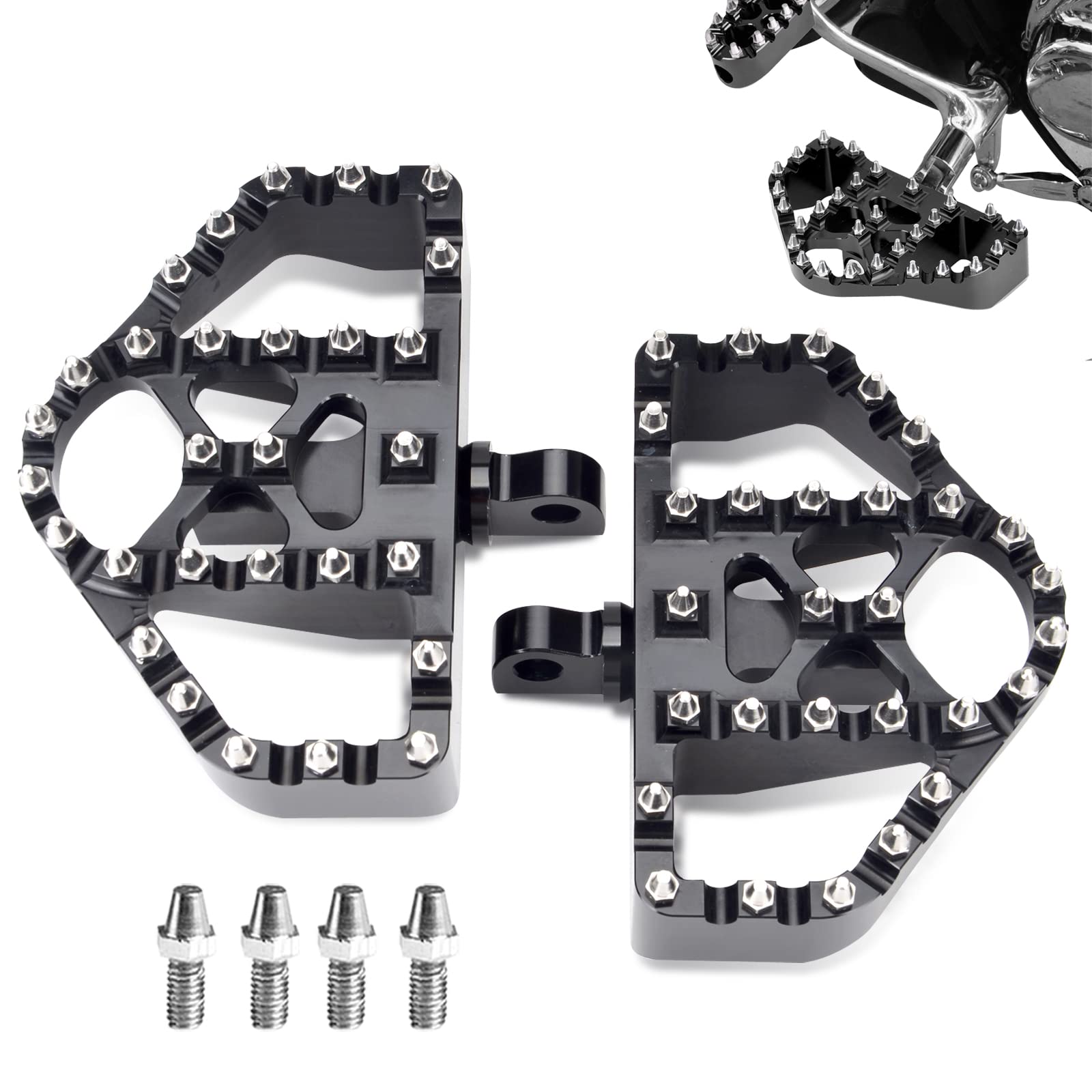 Goldfire MX Style Foot Peg Front Rear Pegs Footrests Boards MINI ...