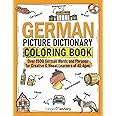 Amazon.com: German Picture Dictionary Coloring Book: Over 1500 German ...