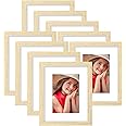 Amazon.com - Vittanly 8x10 Picture Frames for Wall Set of 9, Display 5x7 Pictures with Mat or ...