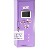 Amazon.com: Emily Rose 18 Inch Doll Clothes Storage Bright Pink School ...