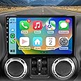 Amazon.com: Car Radio Stereo Upgrade for Jeep Wrangler JK 2007-2018 Dodge Ram Android 13 with ...