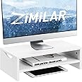 Amazon.com: Zimilar Monitor Stand Riser, 2 Tiers Laptop Computer ...