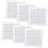 Graph Paper Sticky Notes - 12 Pads 300 Sheets Mini Graph Post It Notes ...