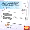 NextDayLabels - Envelopes, Designed to fit W-2 3-Up Employee Tax Forms ...