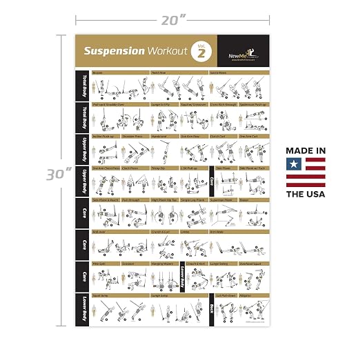 Dumbbell Workout Poster 50cm X 80cm , Vol 1) - Laminated Suspension ...